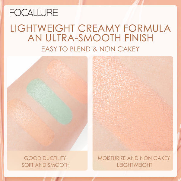 5-Color Color Corrector Concealer Palette – Focallure Pakistan