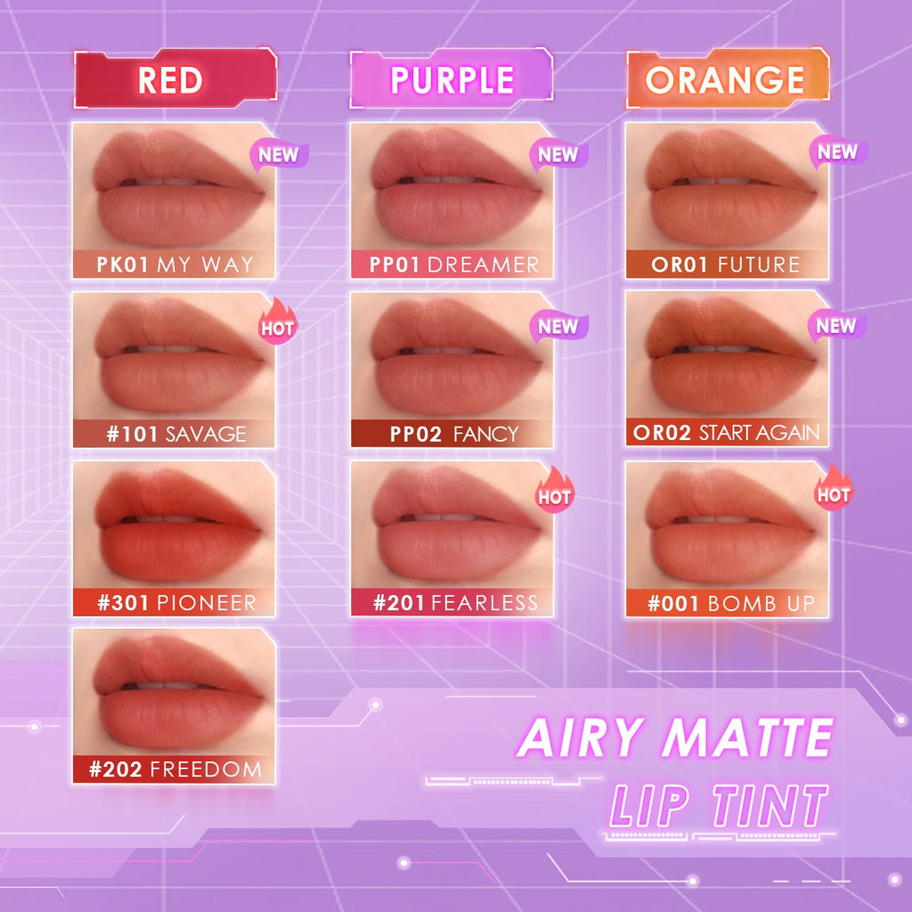 Air Fit Matte Liquid Lipstick – Focallure Pakistan