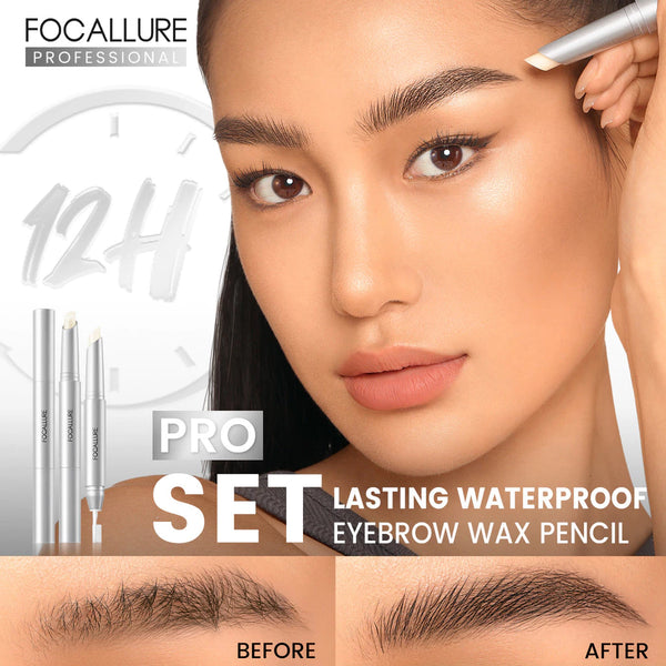 FOCALLURE Double-Headed Transparent Eyebrow Crayon – Focallure Pakistan